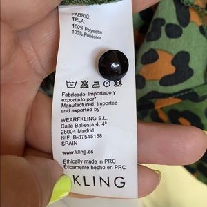 Kling | Skirts | Kling 2 Piece Animal Print Wrap Skirt Set | Poshmark